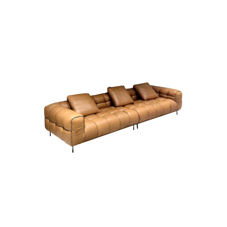 AI187 Luxury Wooden Sofa with Minimalist Style - Ideal Seating for CEO ...