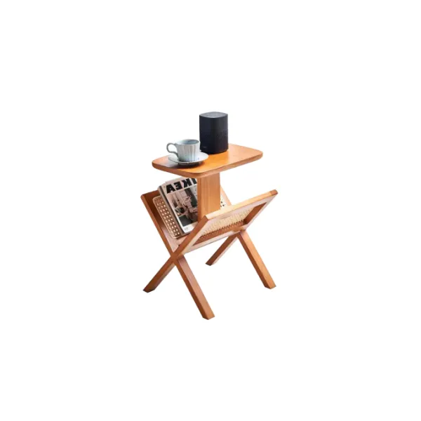 CT411 Vintage Wooden Corner Table - Perfect for Cafés & Libraries ...